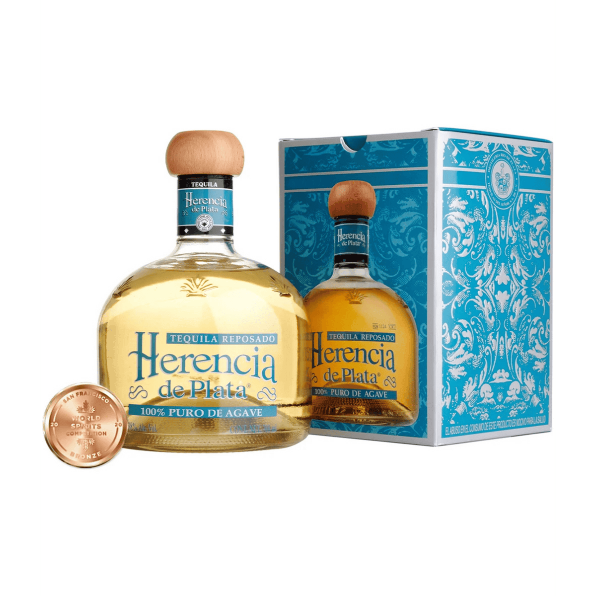 Buy Herencia de Plata Tequila Reposado for only $ 70.00 | - Porters Lux