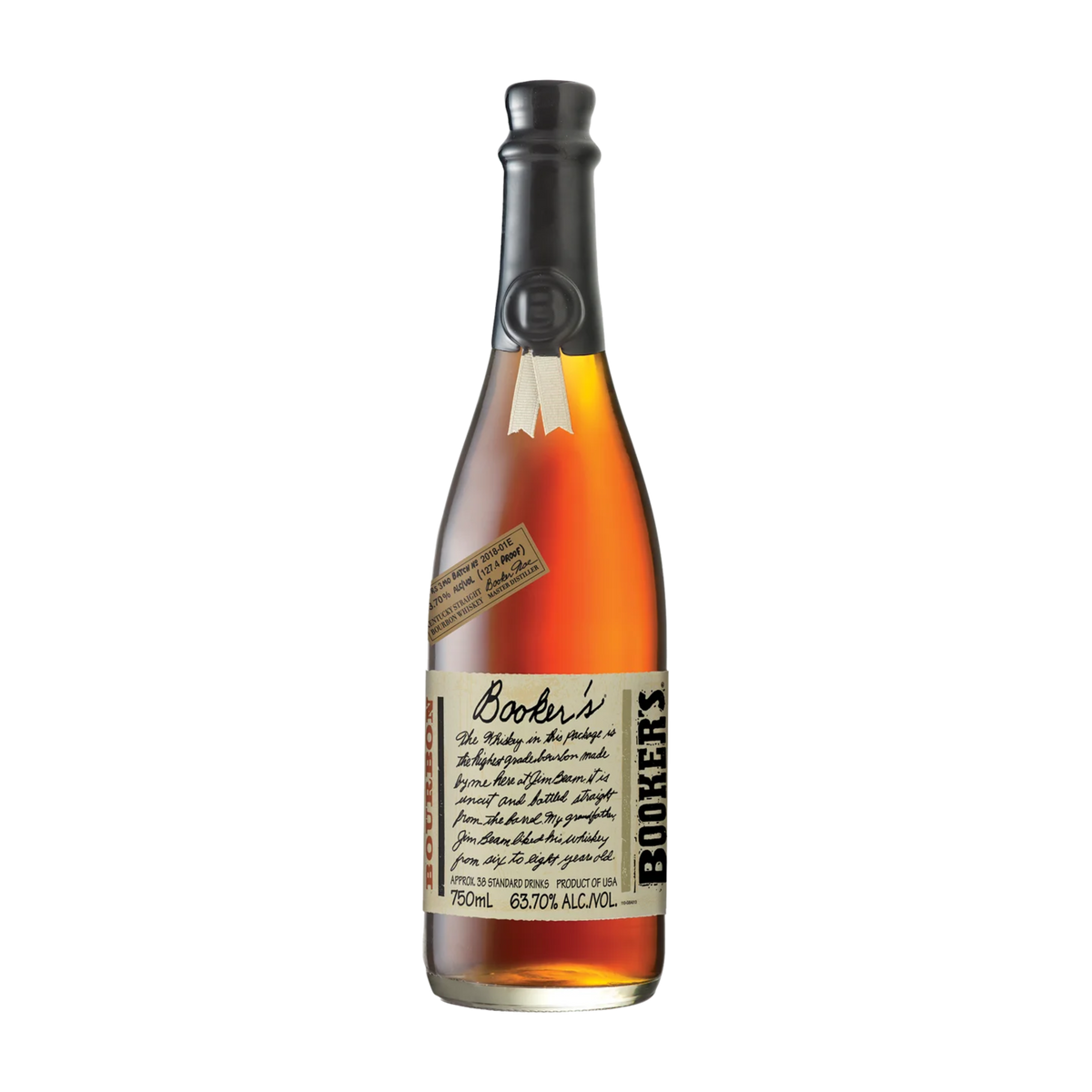 Booker Noe's Barrel Strength Bourbon 750ml — Porters Lux