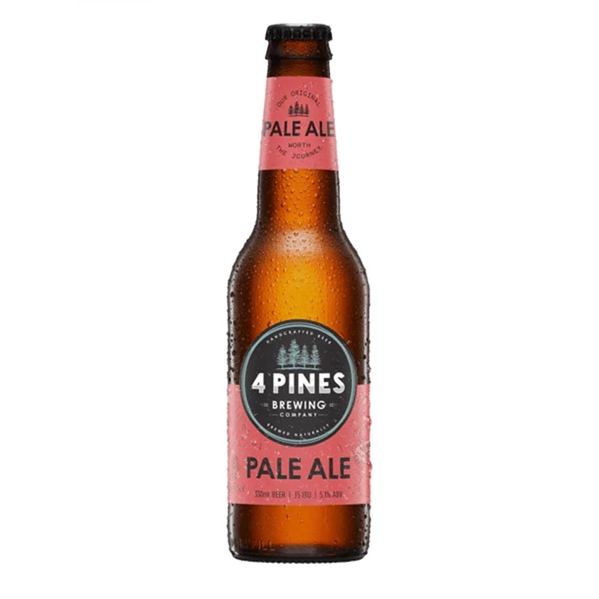 Buy 4 Pines Pale Ale Bottles 330ml for only $ 82.00 — Porters Lux