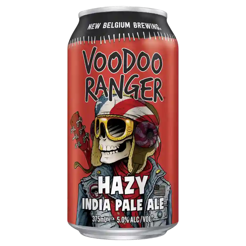 Buy Voodoo Ranger Hazy IPA Cans 375ml Case of 24 — Porters Lux