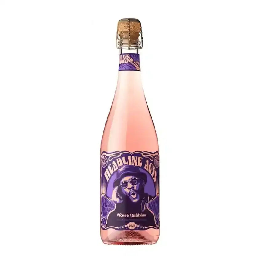 Headline Acts Sparkling Rose 750ml | Exquisite Rosé Wine — Porters Lux