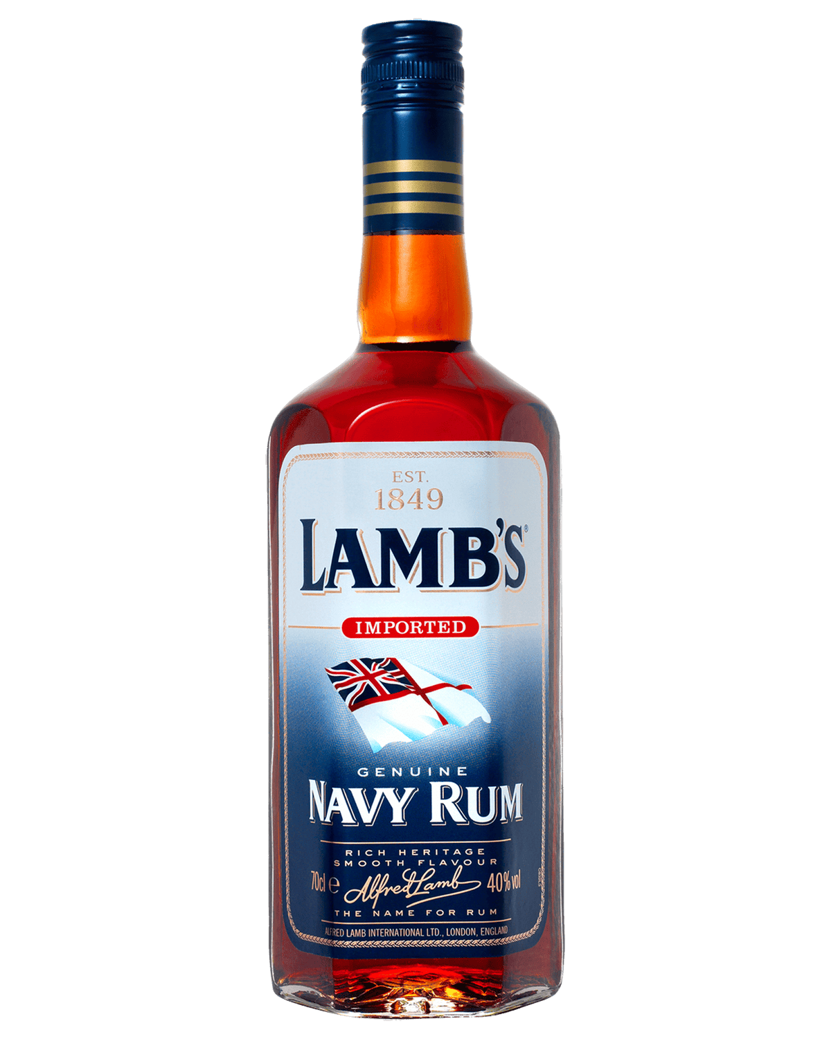Lamb's Navy Rum 700ml | Porter's Lux — Porters Lux