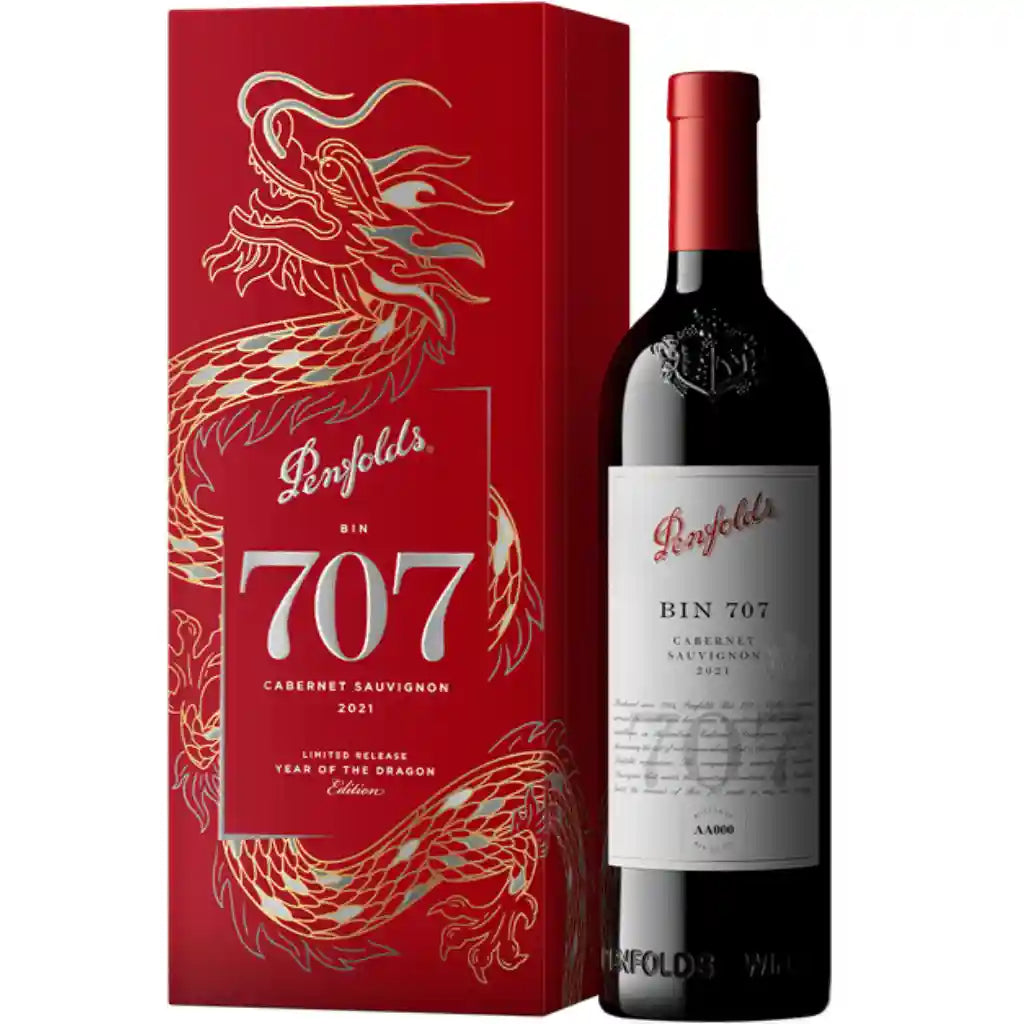 Penfolds Bin 707 Cabernet Sauvignon Year of the Dragon — Porters Lux