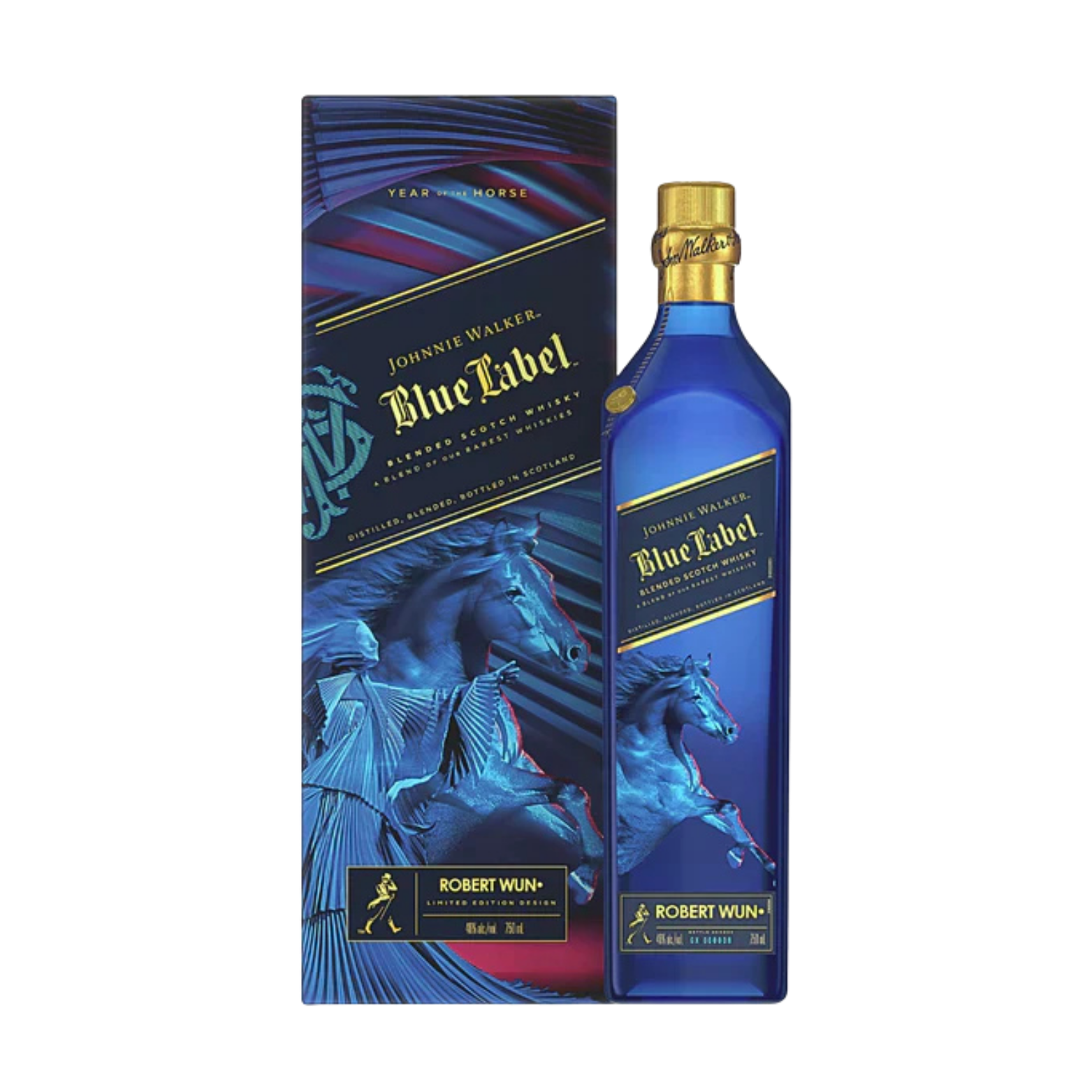 Johnnie Walker Blue Label Year of The Horse Limited Edition 700ml ...
